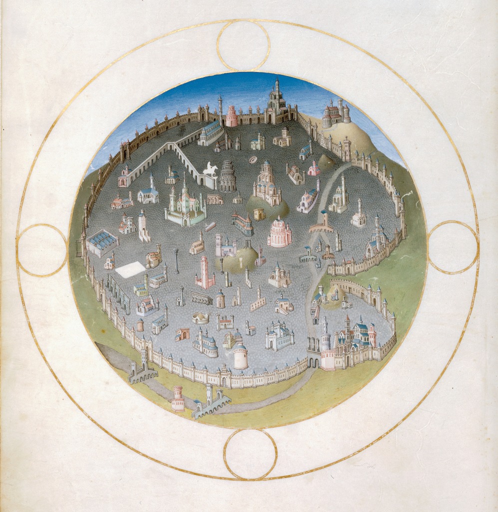 Een plattegrond van Rome – Gebroeders van Lymborch